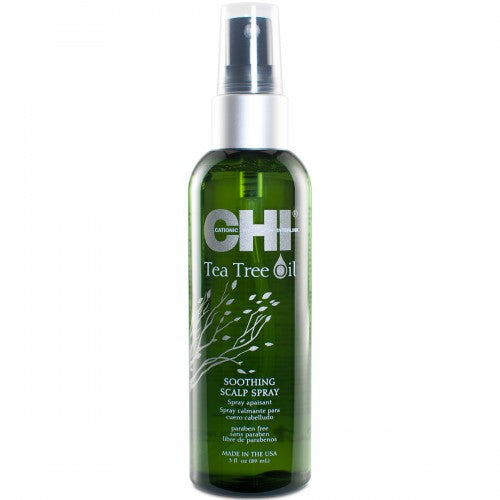 CHI Tea Tree Oil Soothing Scalp Spray 3oz | Totally Refreshed Steam and Spa